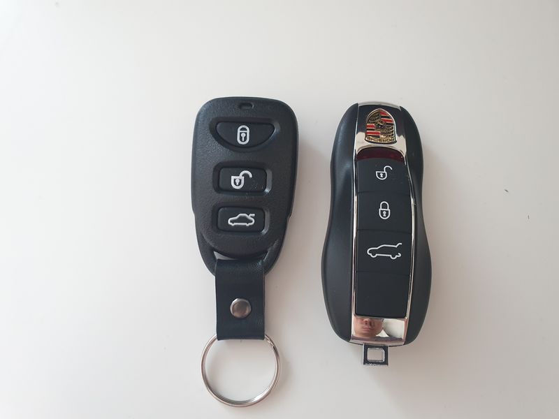 Porsche 996 Key Replacement Shell Case For Porsche Key Fob Remote - 3 ...